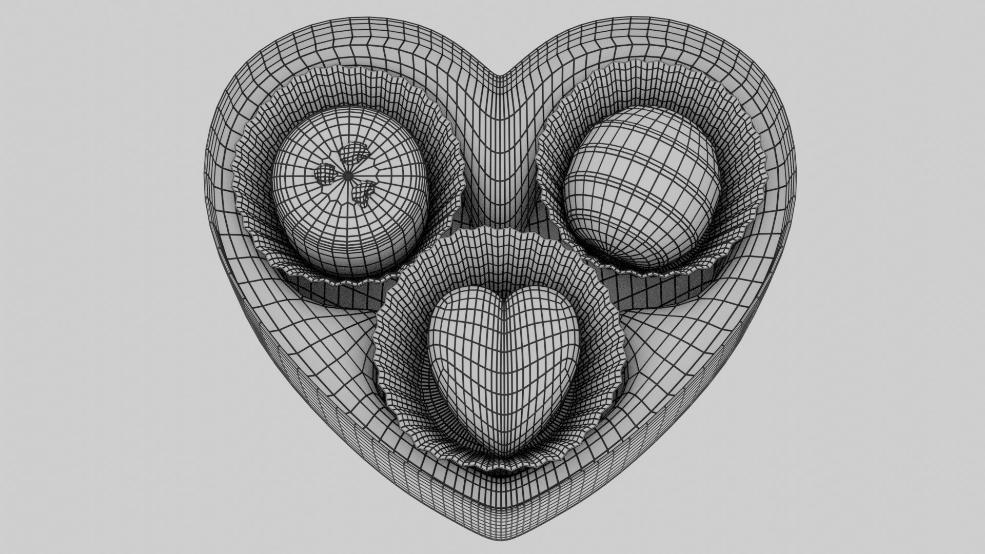 Chocolate Box 1 Model - TurboSquid 2179796