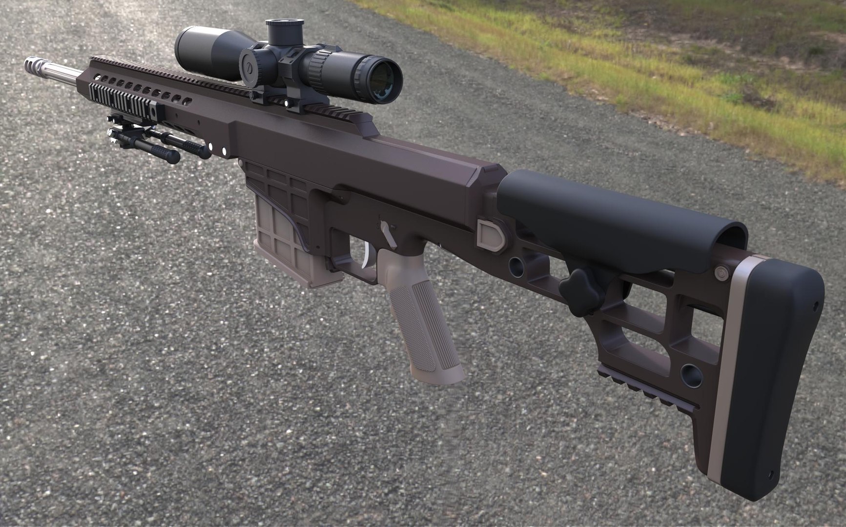 3d Berrett Mrad Model