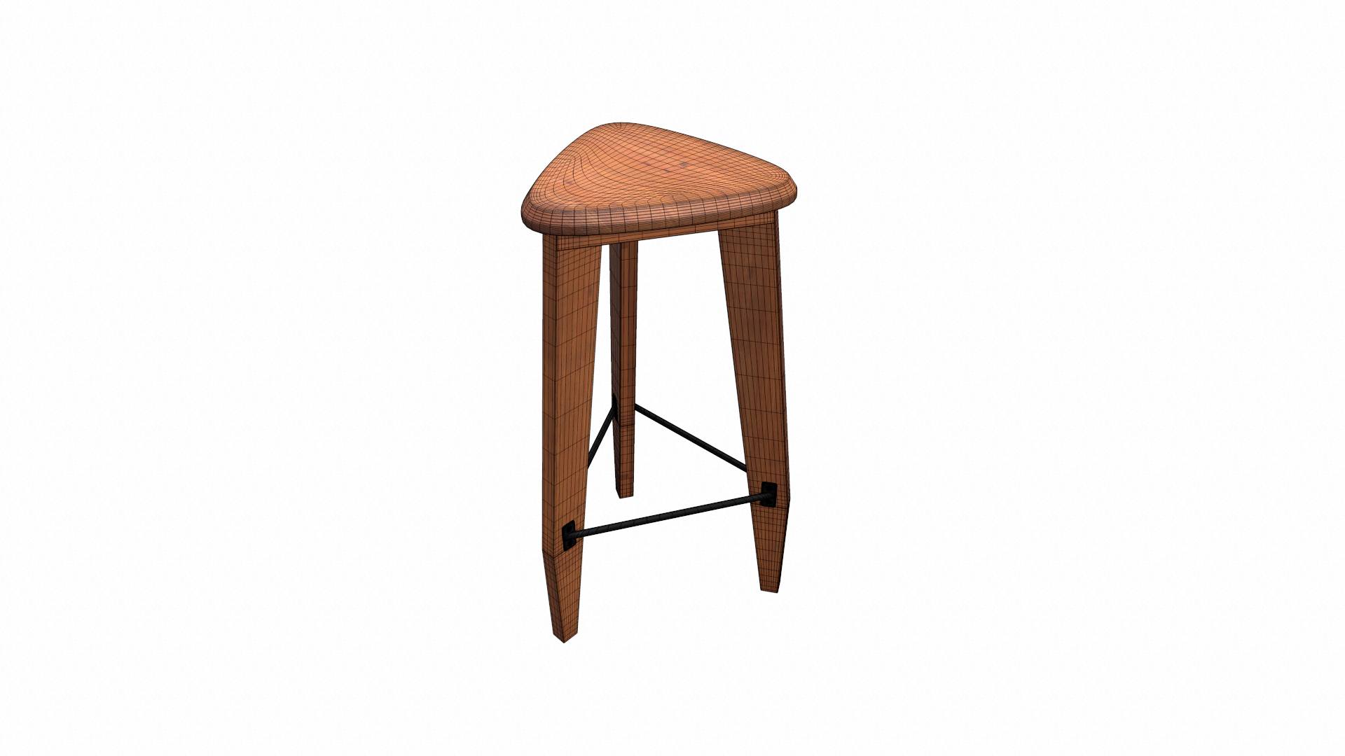 3D High Stool 30 - TurboSquid 2112755