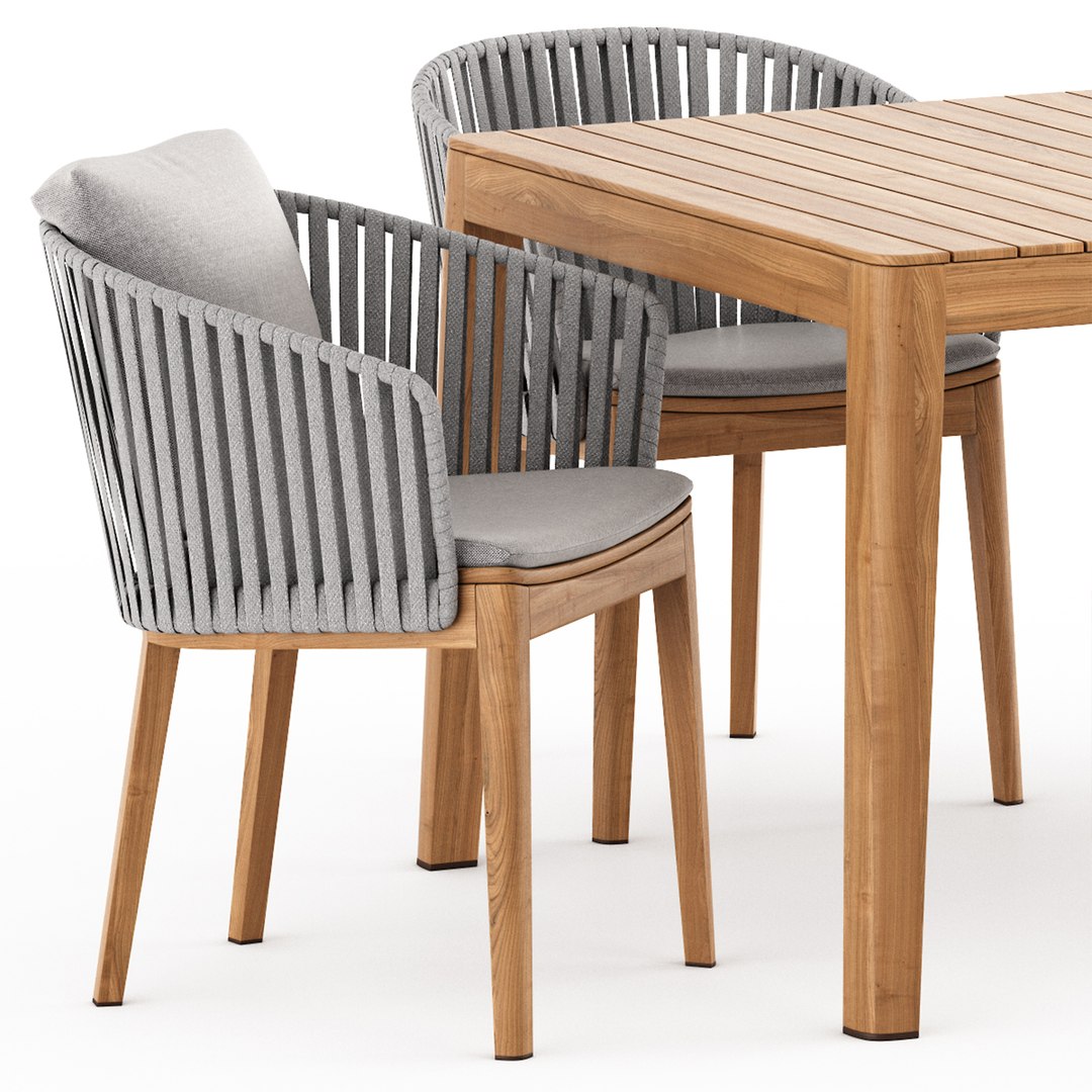 3D MOOD Chair And MOOD Table - TurboSquid 1800751