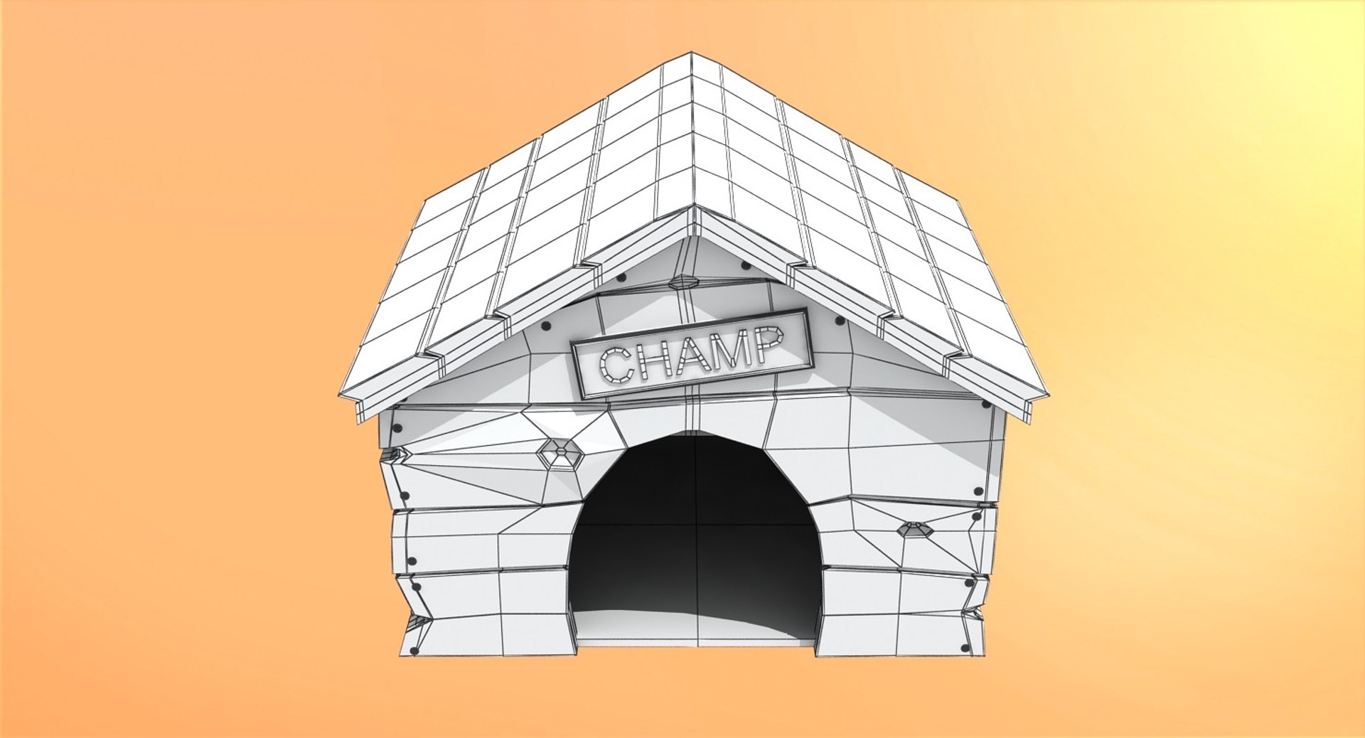 Max Cartoon Dog House