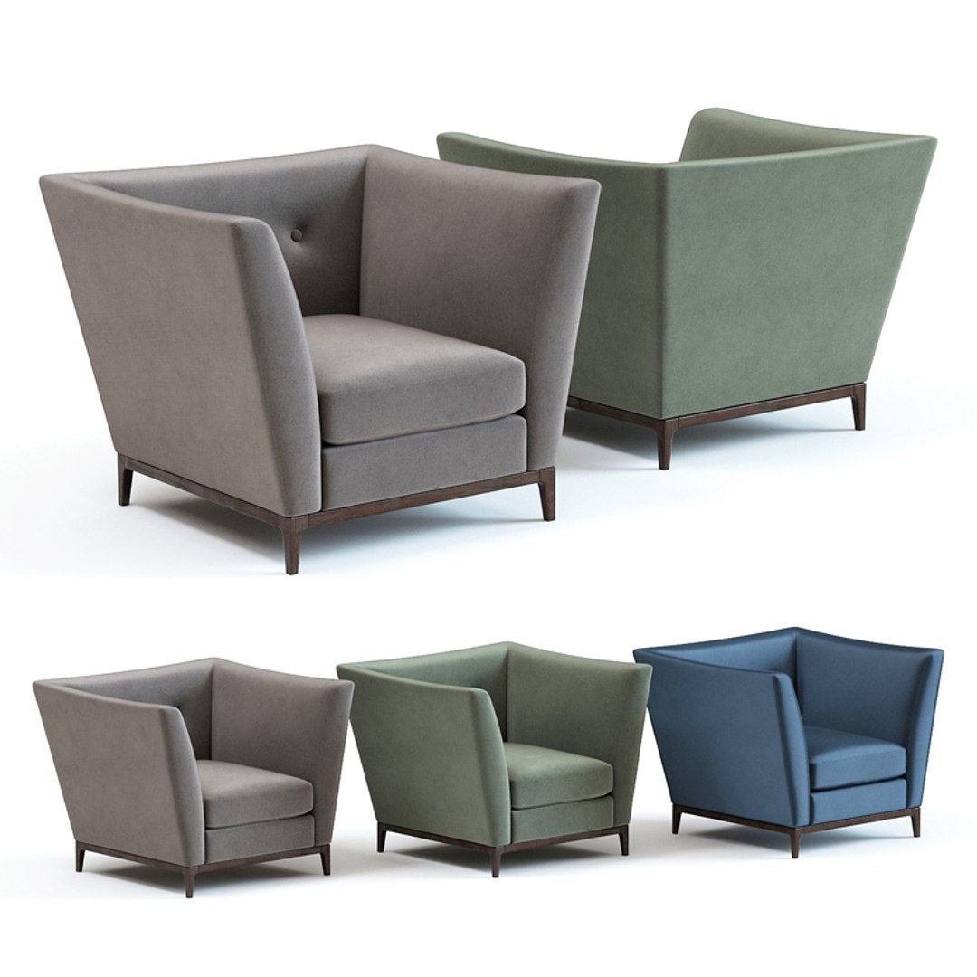 3D sofa chair tate armchair - TurboSquid 1490532