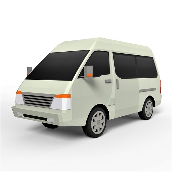 modelo 3d Cartoon Minibus 2 - TurboSquid 1922002