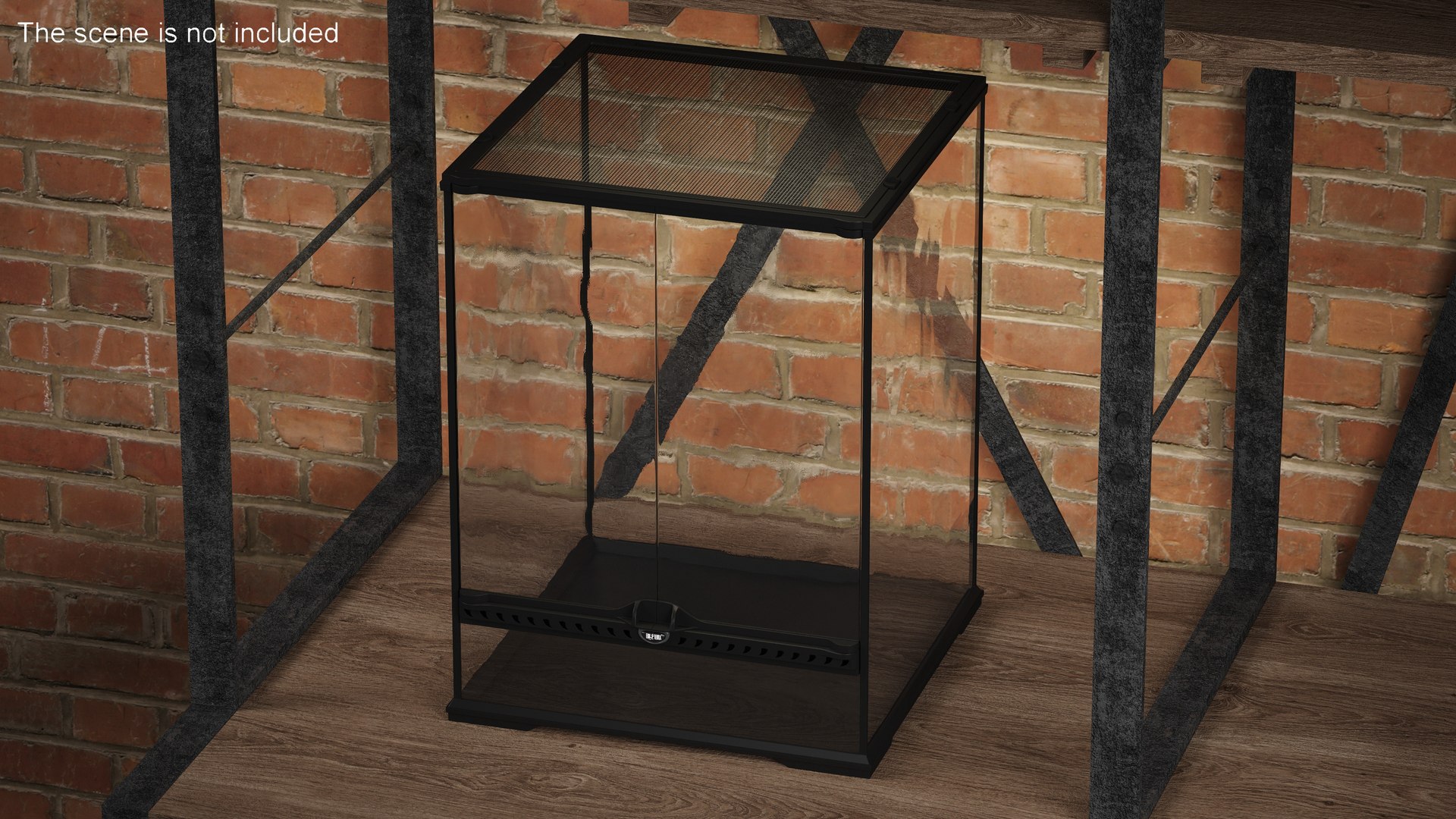 Empty Tall Terrarium For Reptiles 3D - TurboSquid 2144106