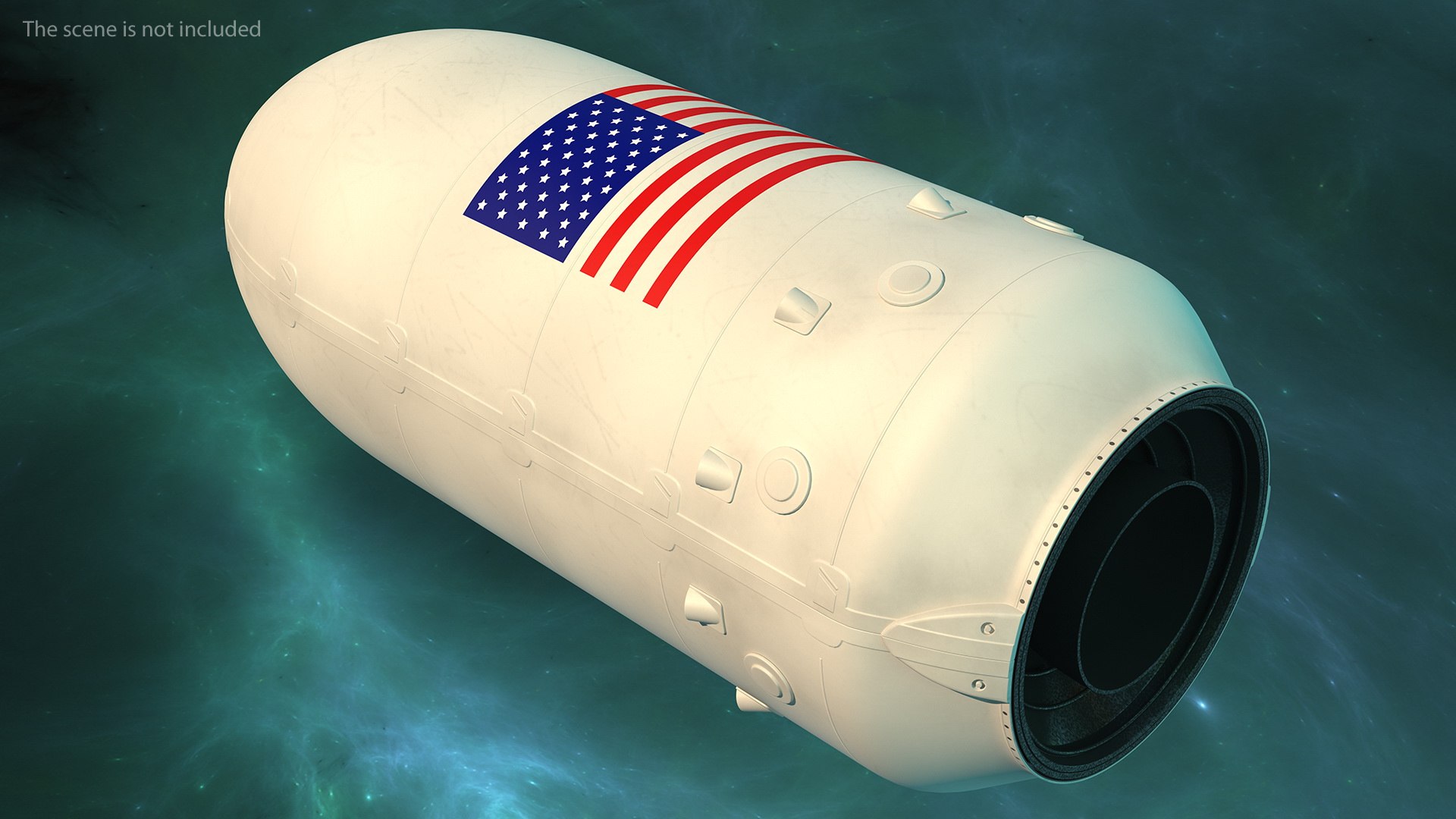 Payload Fairing 3D Model - TurboSquid 1493389