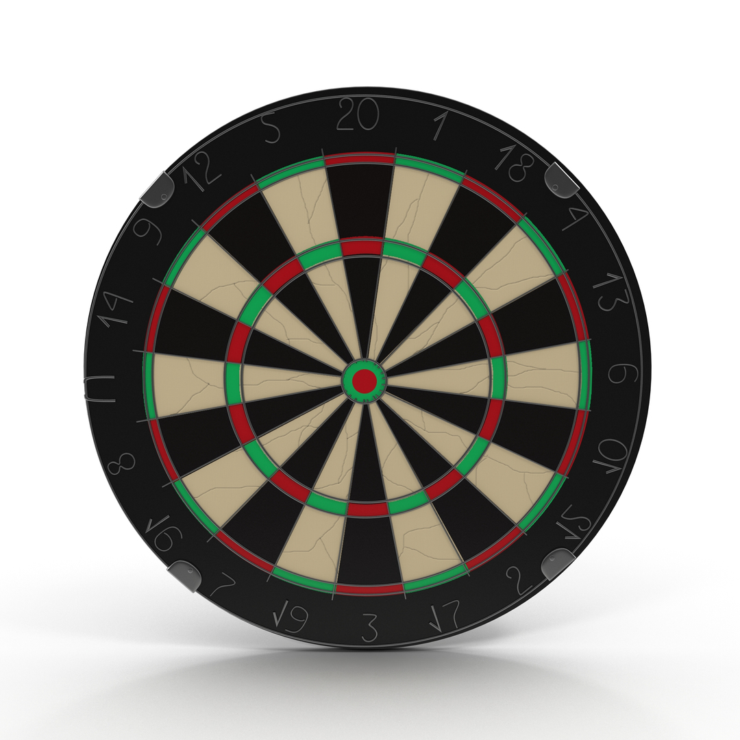 3d model dart board 4