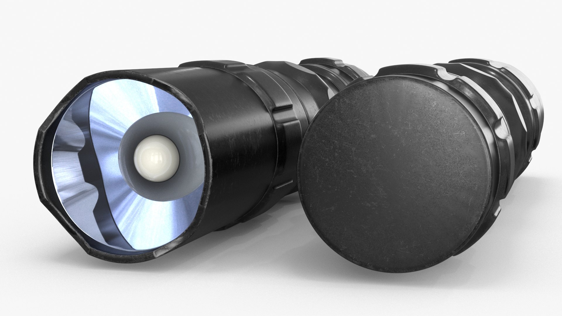 modelo 3d Police Flashlight - TurboSquid 1921879