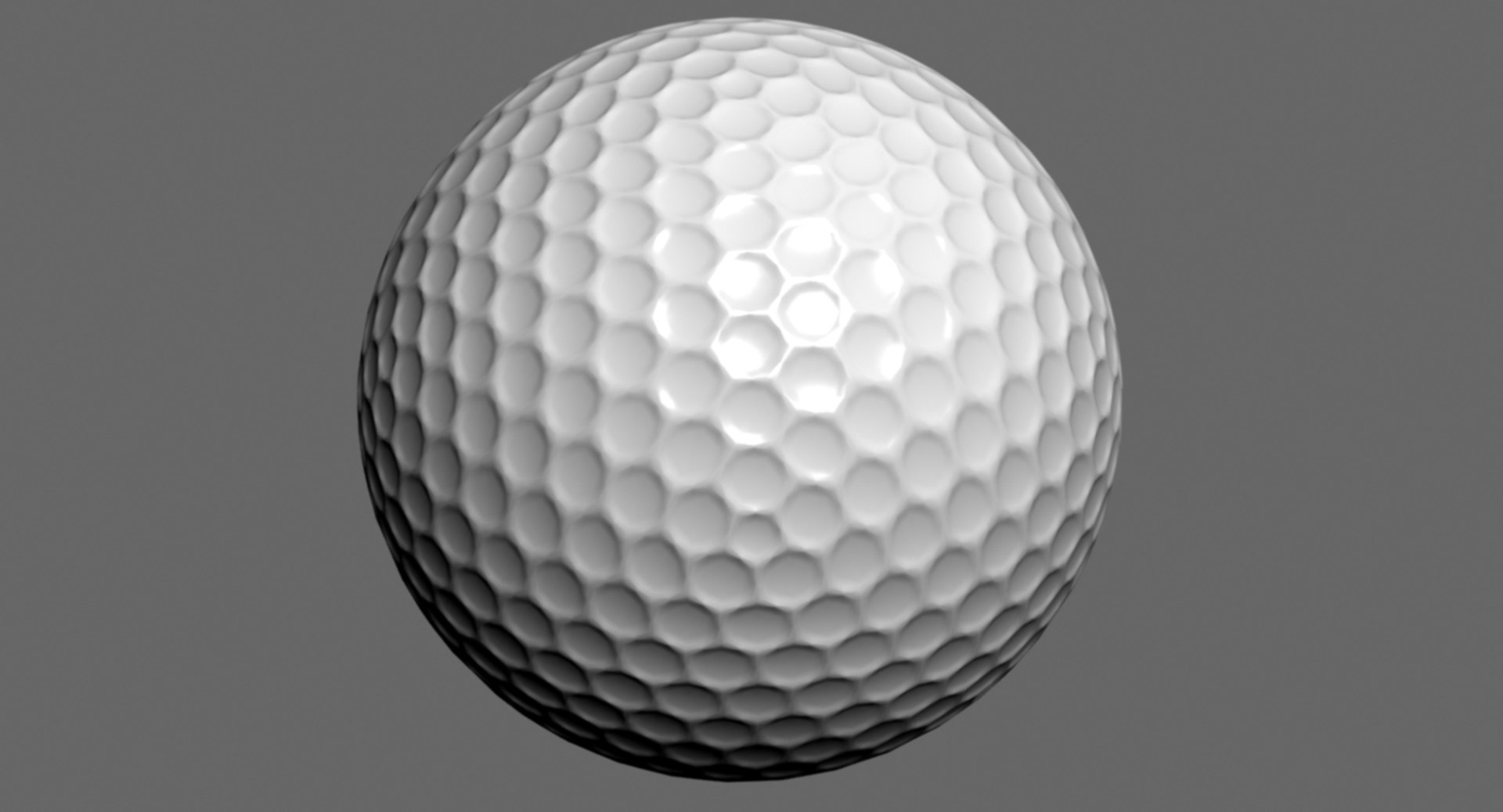 Golf Ball 3d Model