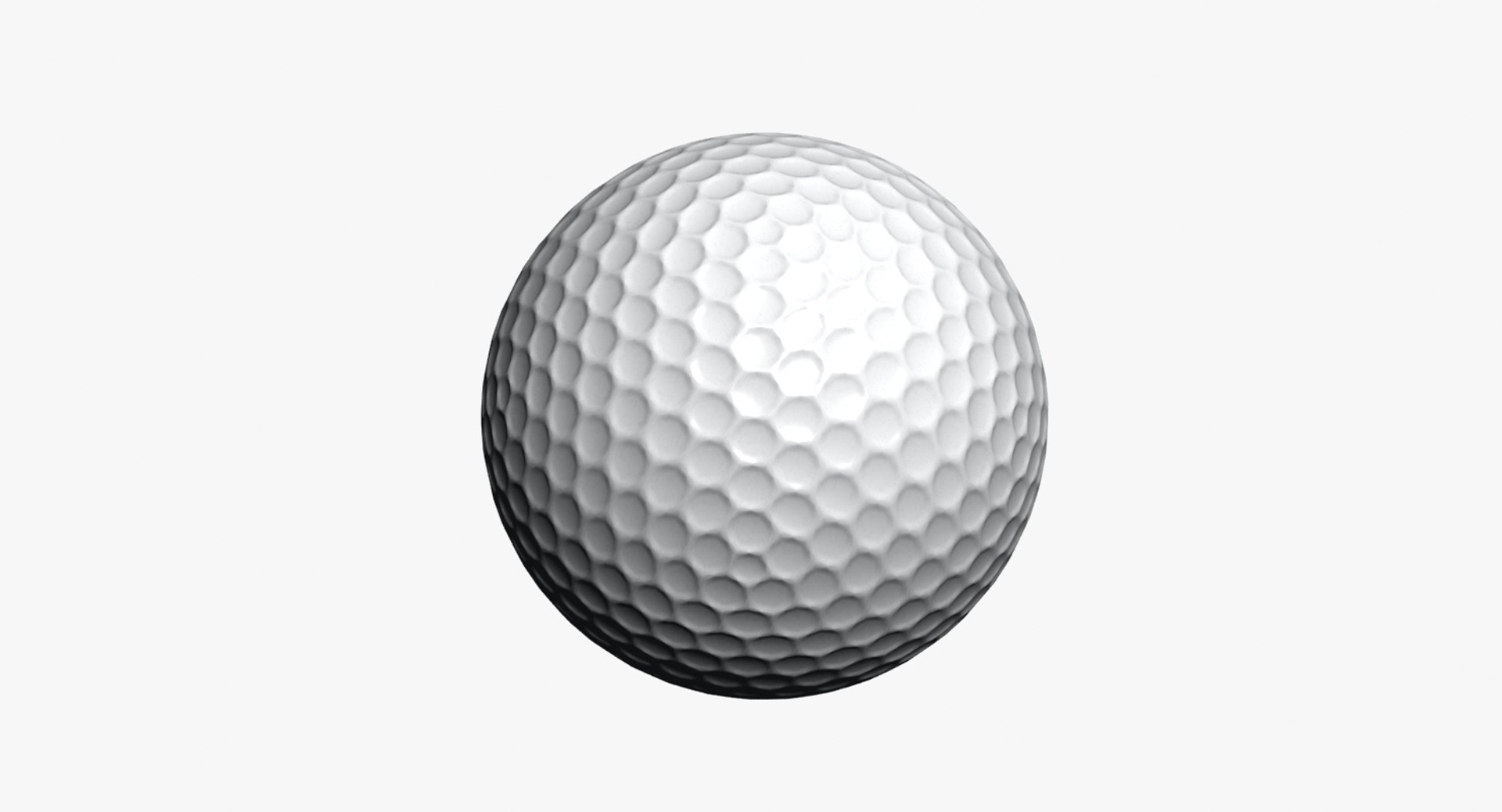 Golf Ball 3d Model