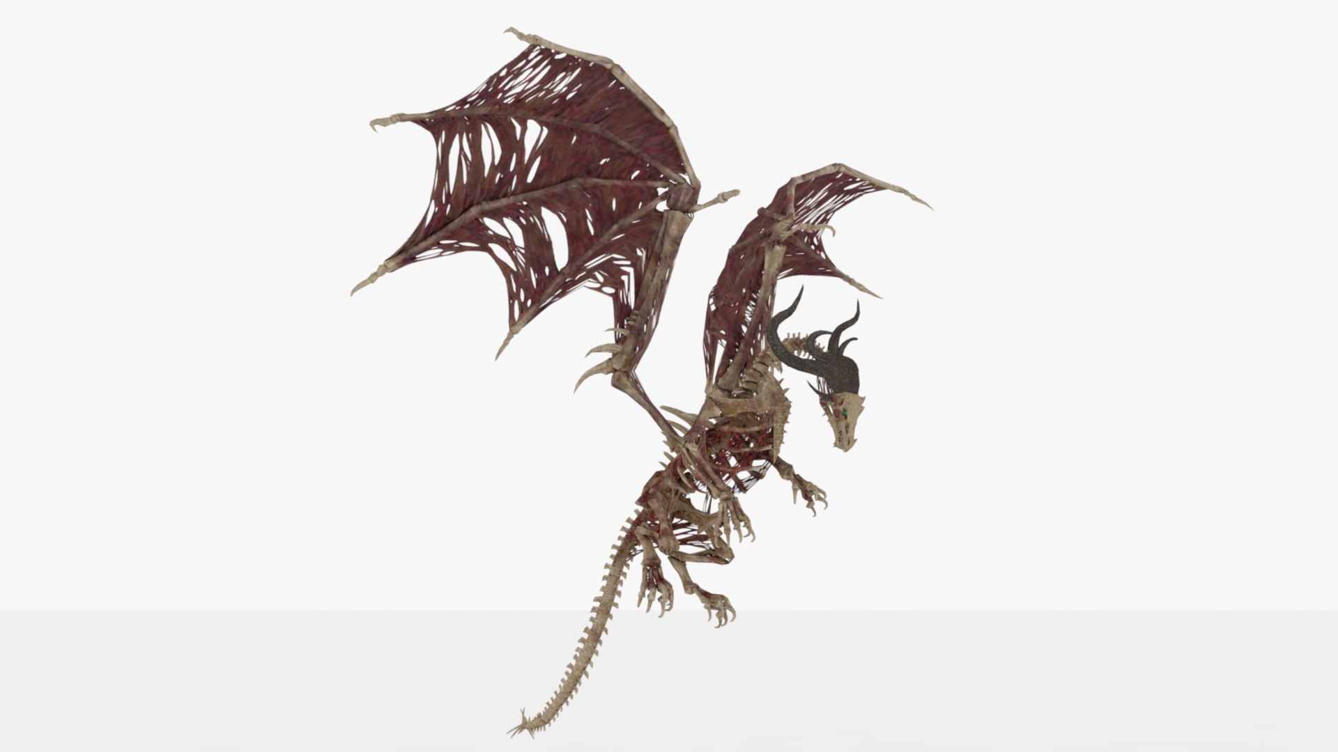 Bone Dragon Monster 3D Model - TurboSquid 2343894