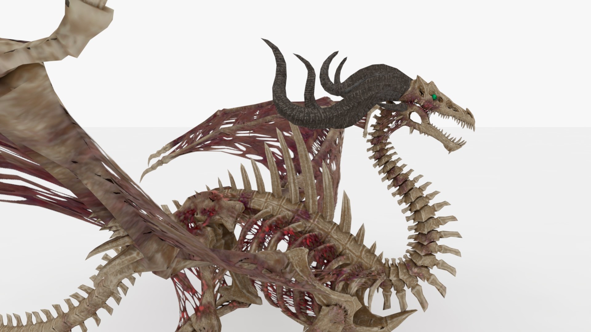 Bone Dragon Monster 3D Model - TurboSquid 2343894