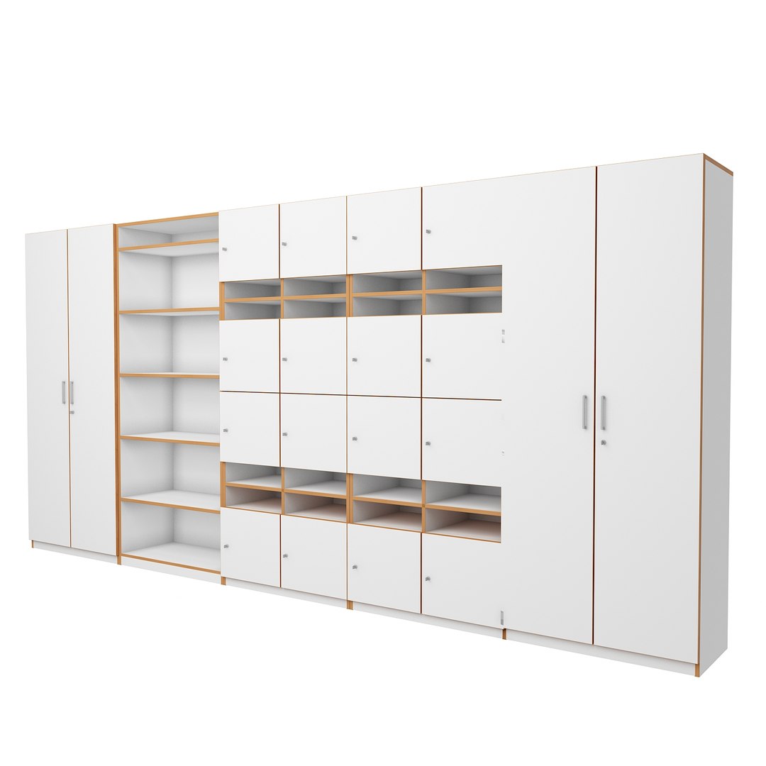 Class Cabinet 10 1 3D - TurboSquid 1323023