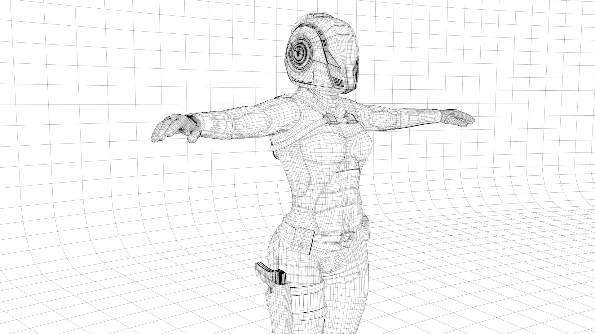 Sci-fi Armor Suit 3D Model - TurboSquid 2057636
