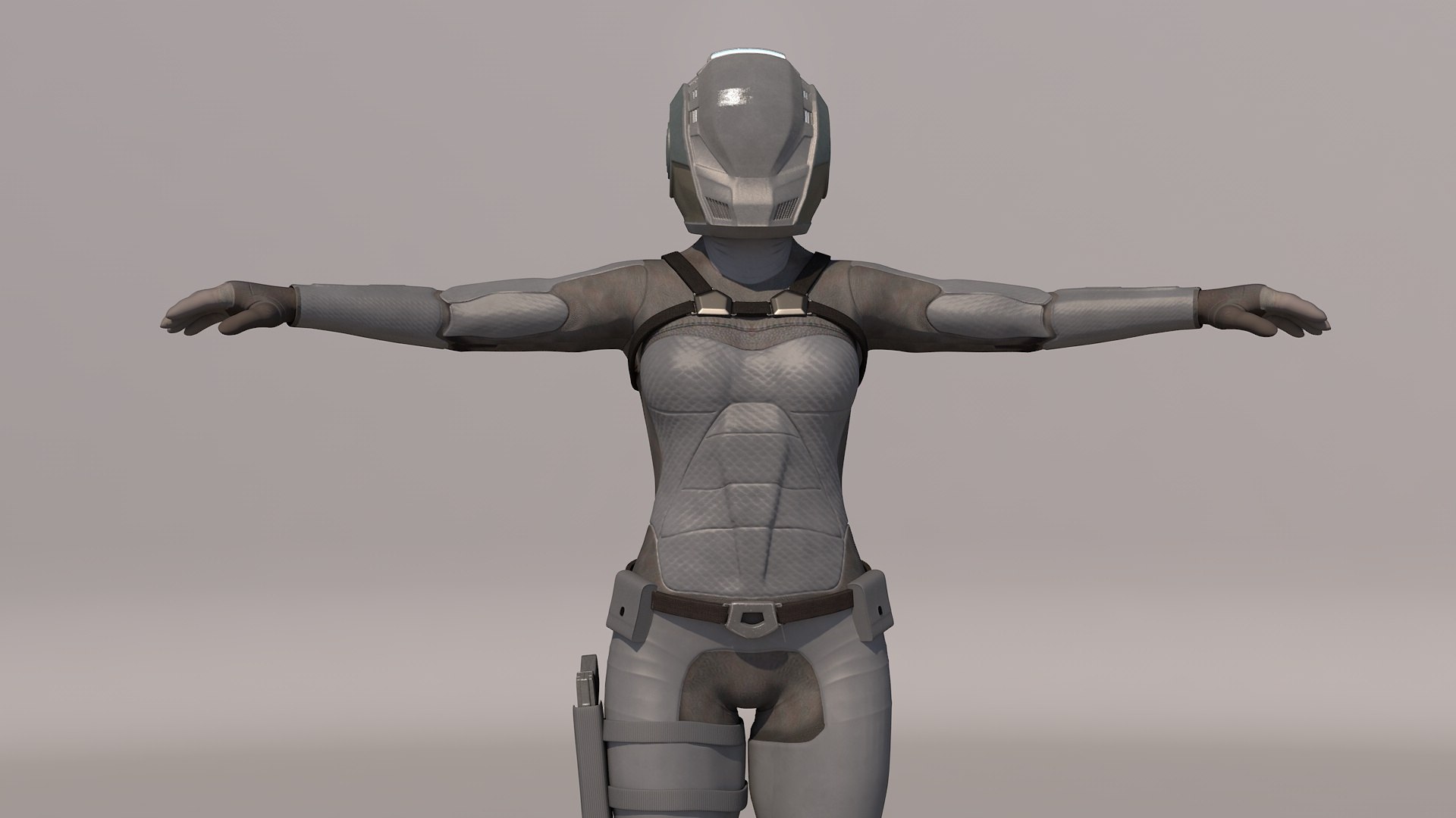 Sci-fi Armor Suit 3D Model - TurboSquid 2057636