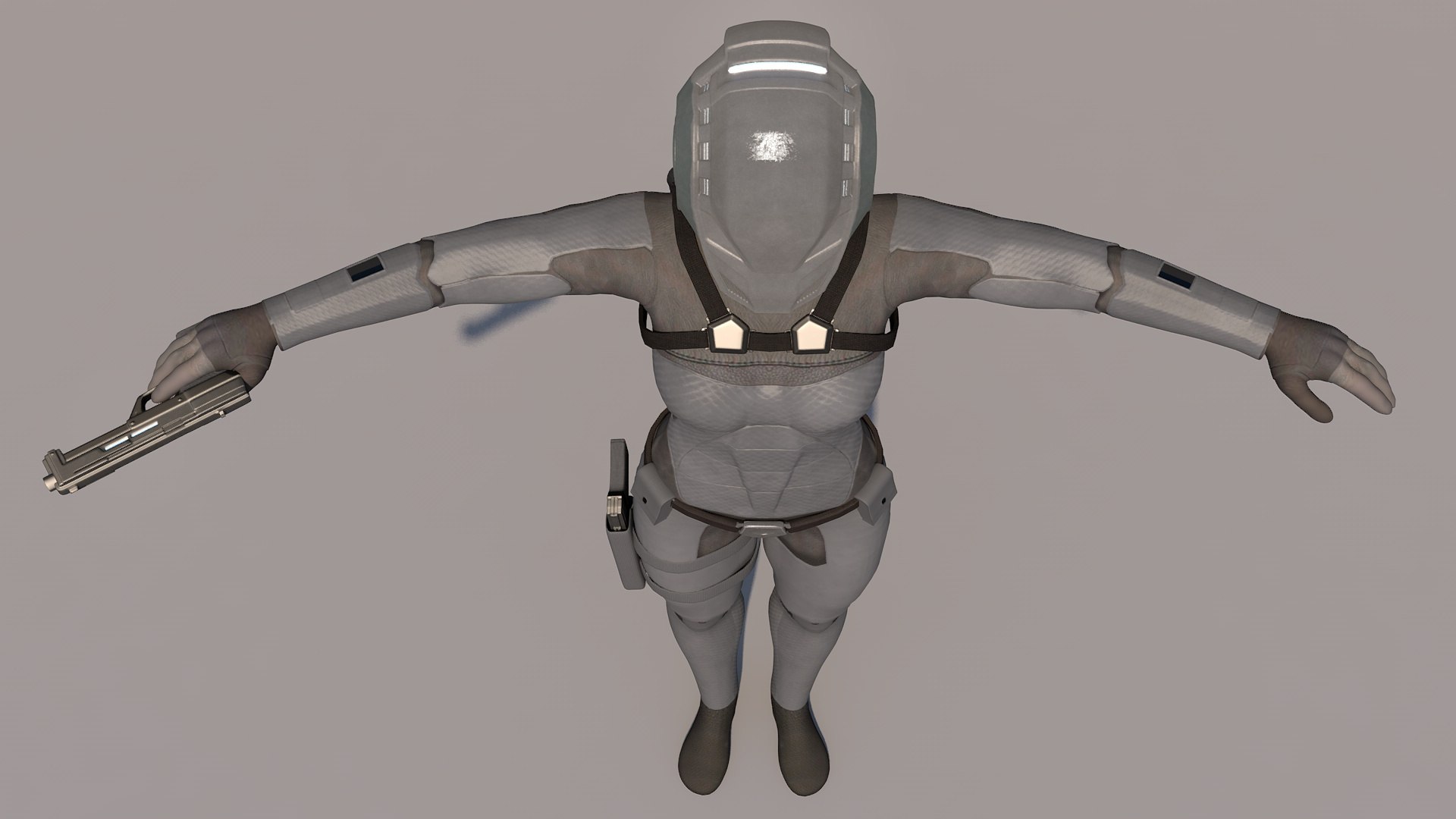 Sci-fi Armor Suit 3D Model - TurboSquid 2057636