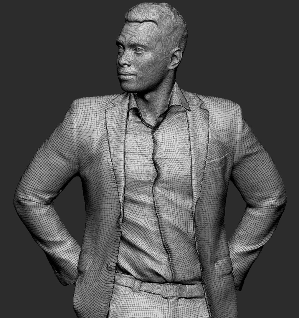 3D Photogrammetry Human Young Handsome - TurboSquid 1622406