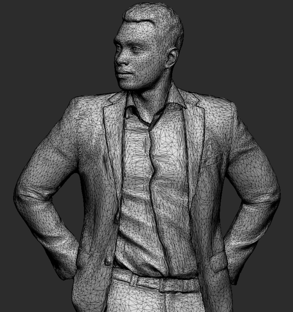 3D Photogrammetry Human Young Handsome - TurboSquid 1622406