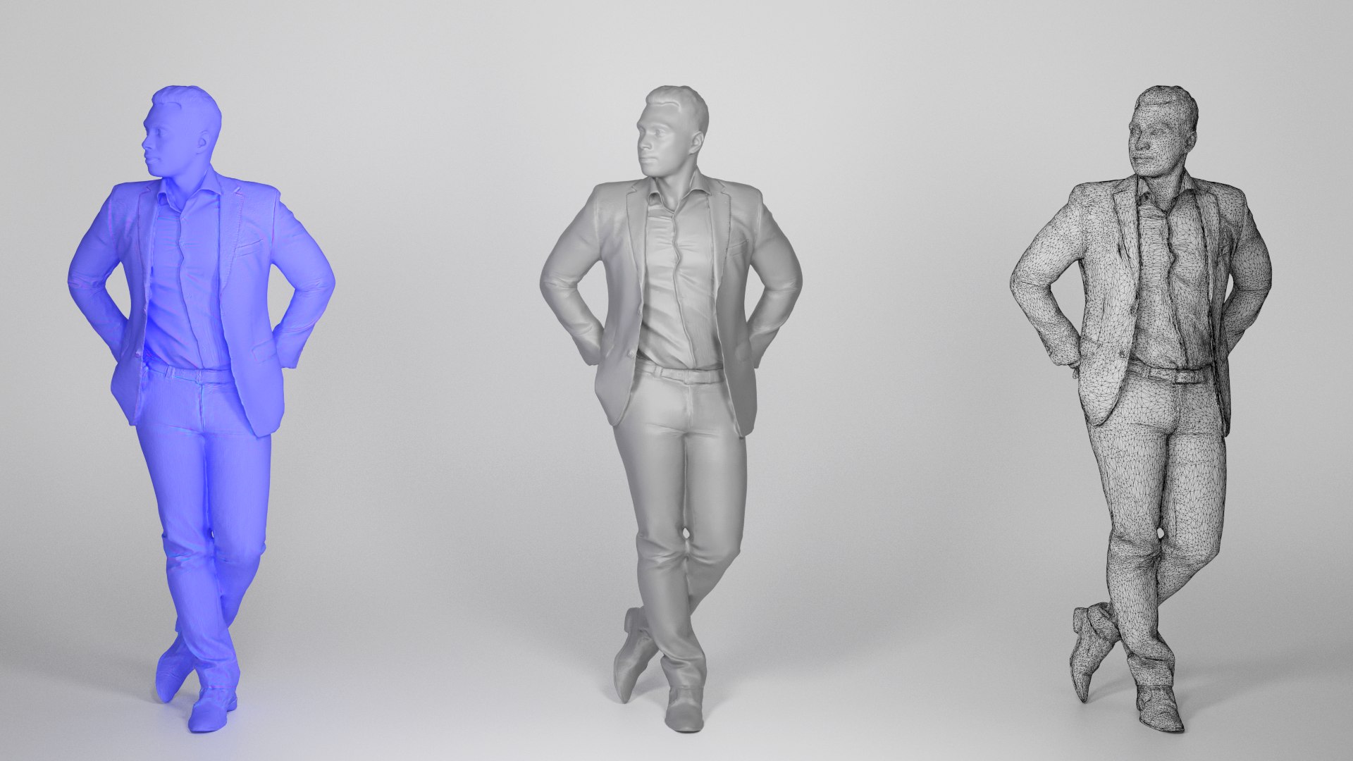 3D Photogrammetry Human Young Handsome - TurboSquid 1622406