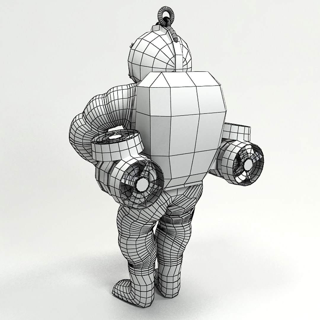 professional diver 3d model