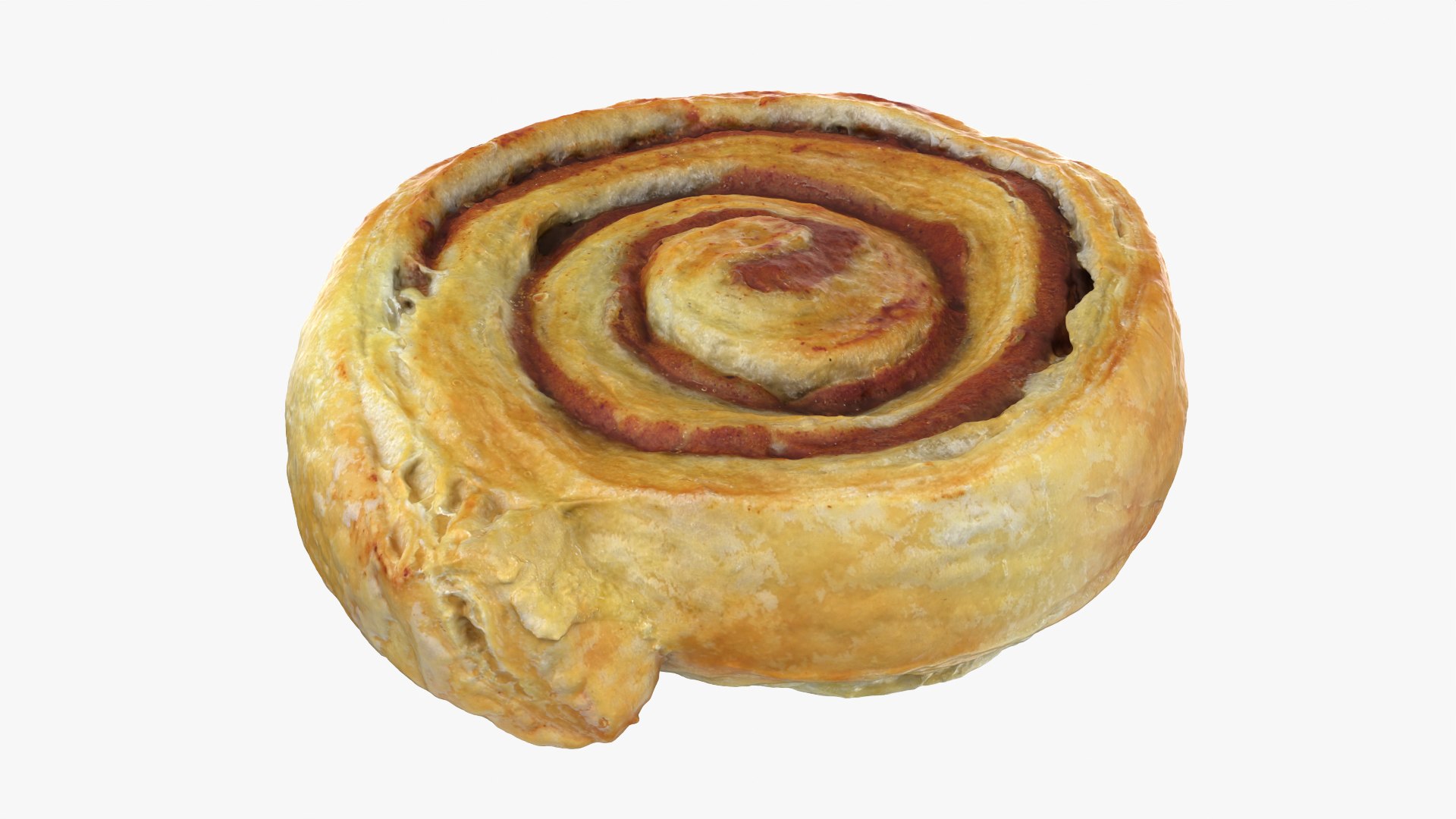 3D Model Cinnamon Roll 01 Raw Scan - TurboSquid 2430243