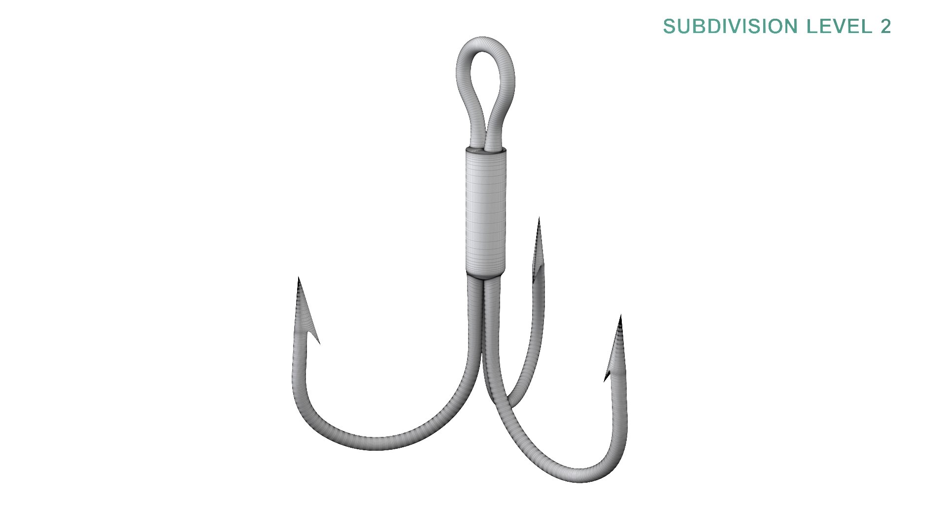 Fishing Hook 3D model - TurboSquid 1753549