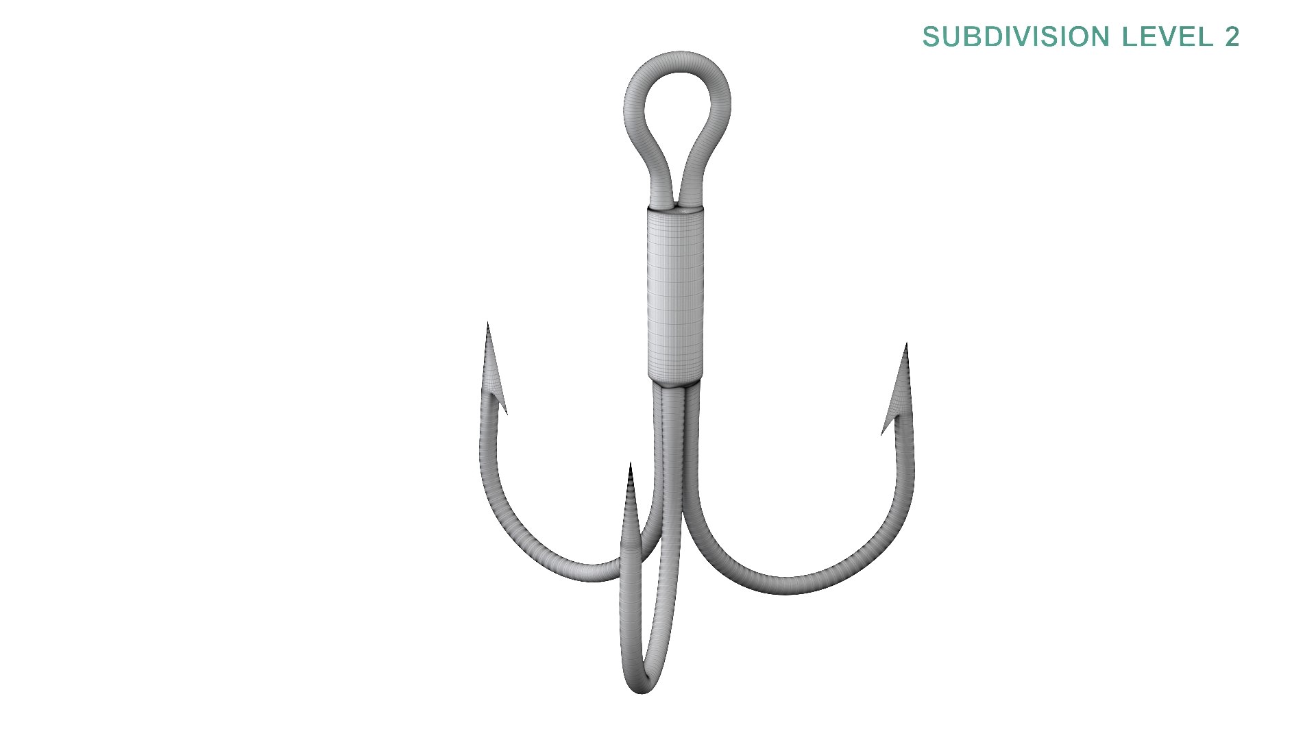 Fishing Hook 3D model - TurboSquid 1753549