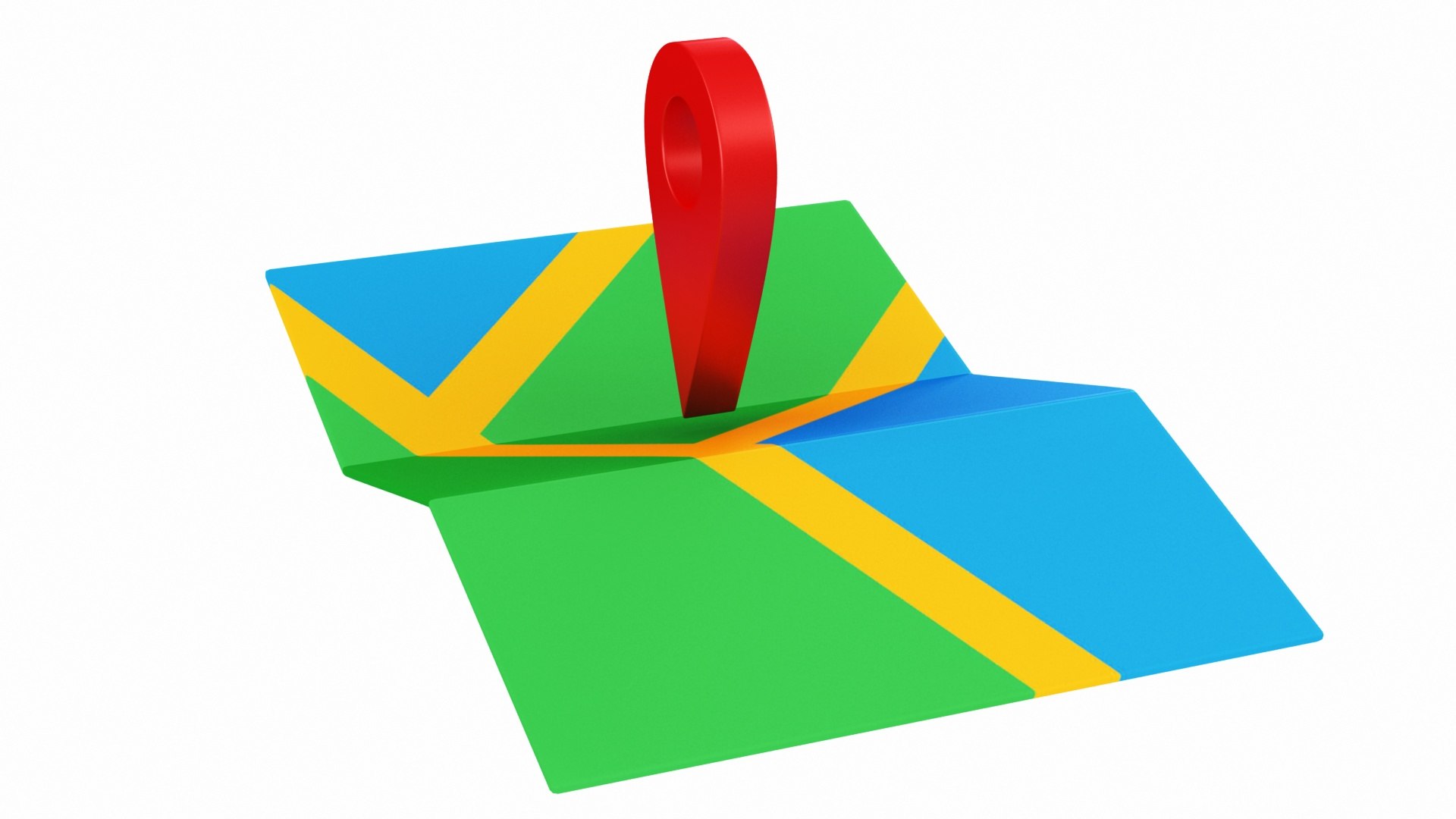 Map Marker 1 3D Model - TurboSquid 2001144