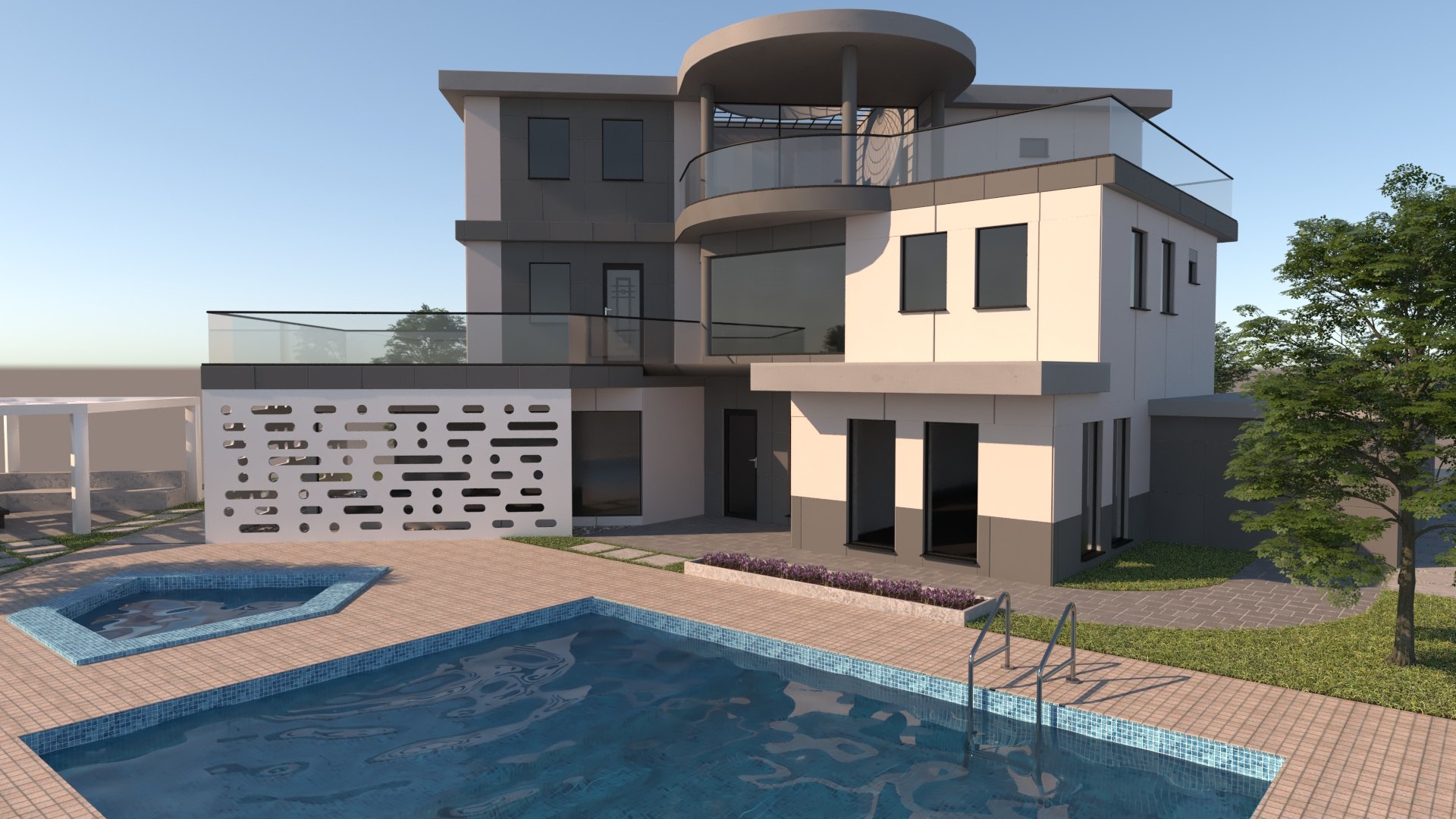 Residential house 3D model - TurboSquid 1699880