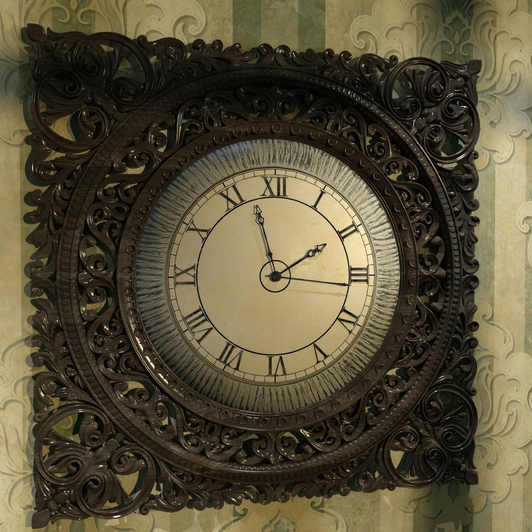 modelo 3d the clock - TurboSquid 1990003