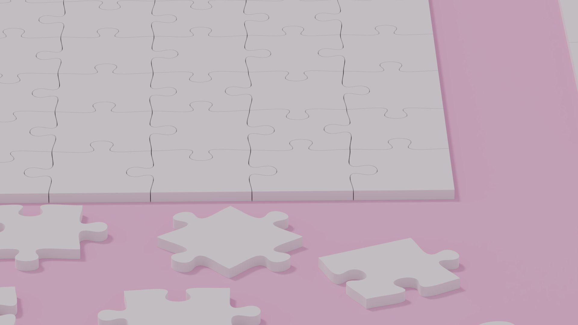 3D Jigsaw Puzzle Collection - TurboSquid 1755106