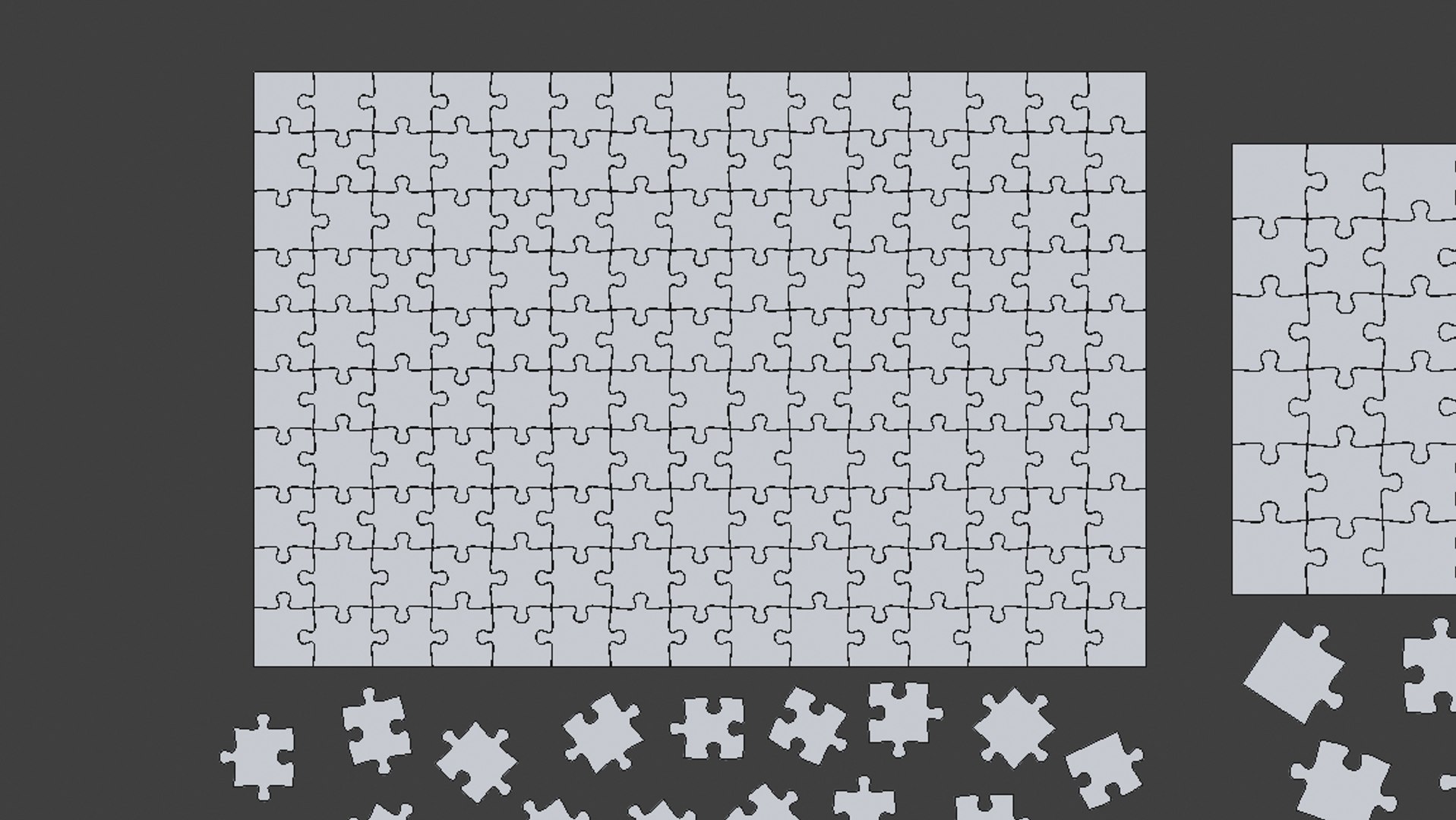 3D Jigsaw Puzzle Collection - TurboSquid 1755106