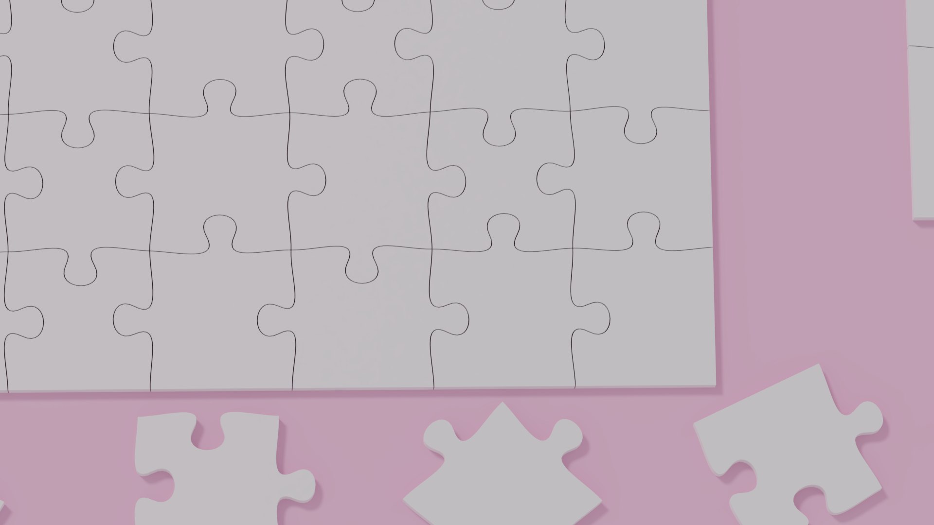 3D Jigsaw Puzzle Collection - TurboSquid 1755106