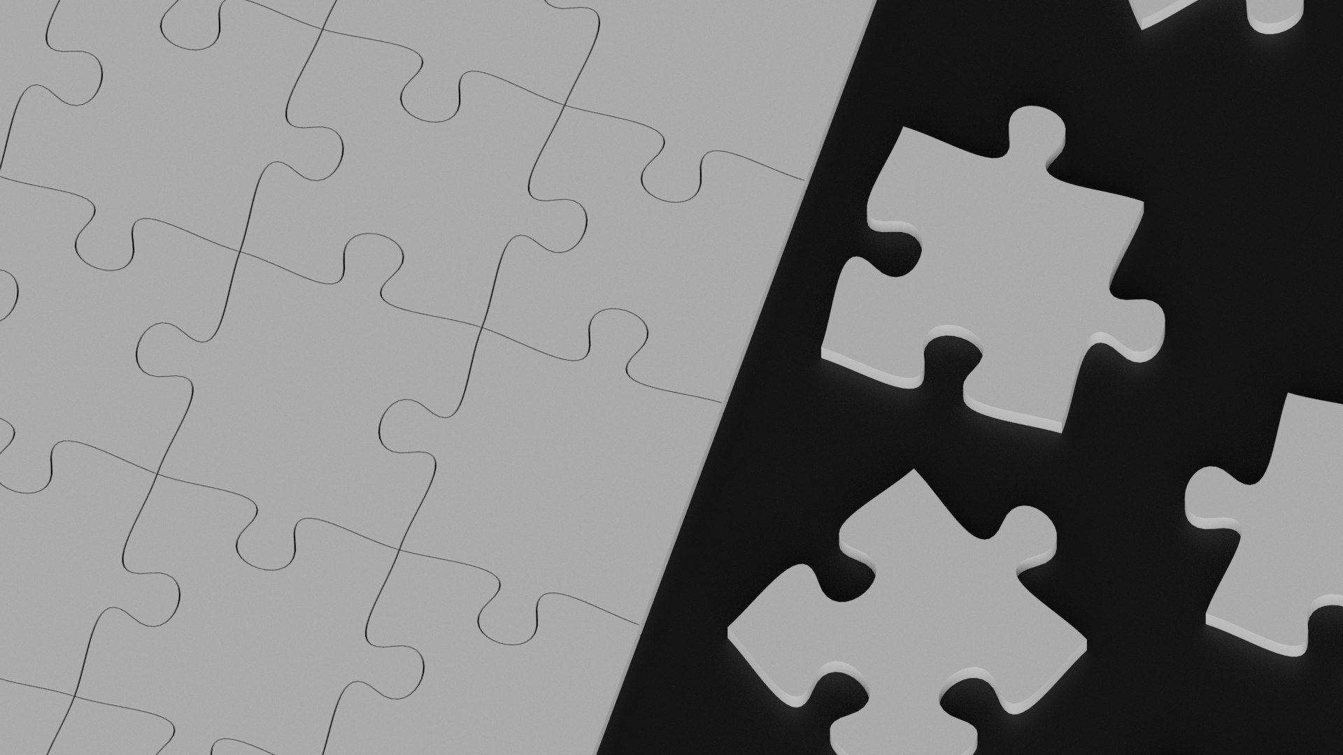 3D Jigsaw Puzzle Collection - TurboSquid 1755106