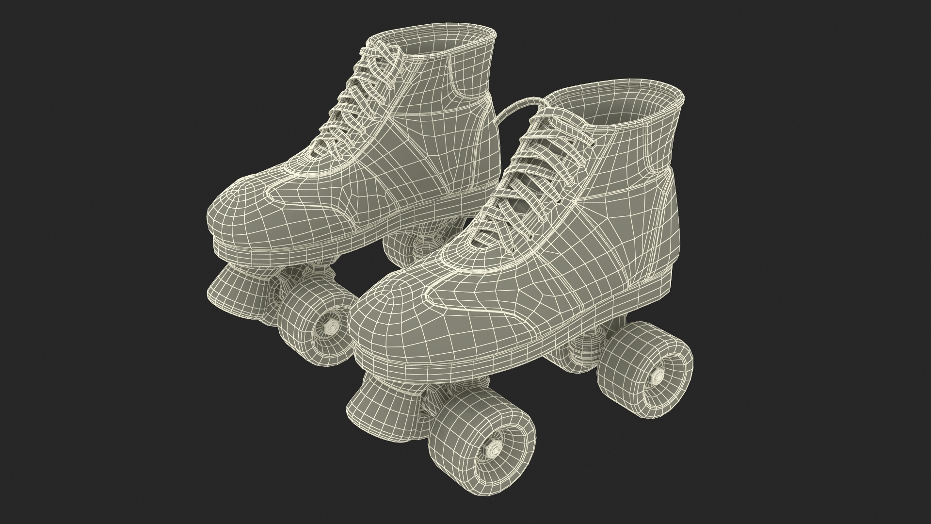 Vintage Roller Skates Model - TurboSquid 2112899