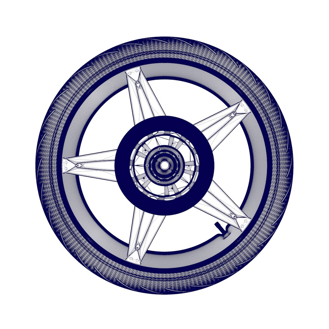 Cinema4d Motorcycle Tire