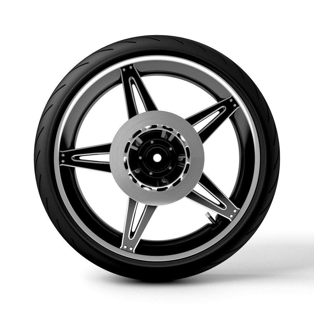 Cinema4d Motorcycle Tire