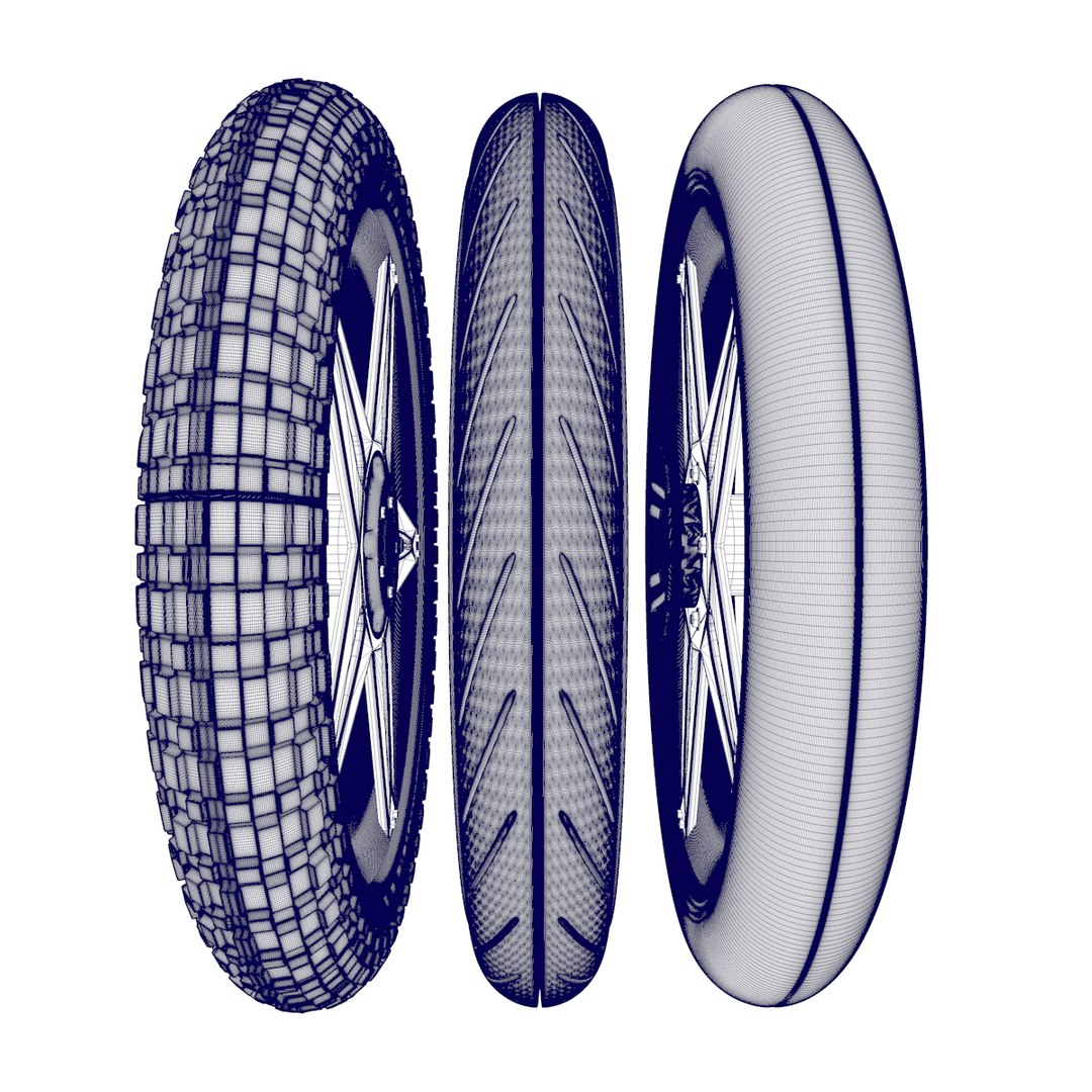 Cinema4d Motorcycle Tire