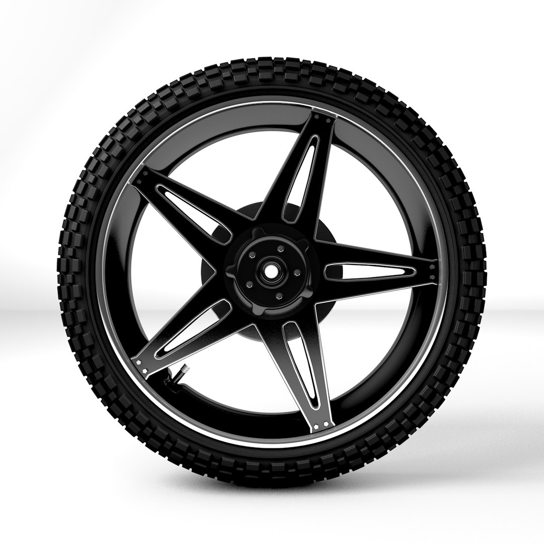 Cinema4d Motorcycle Tire