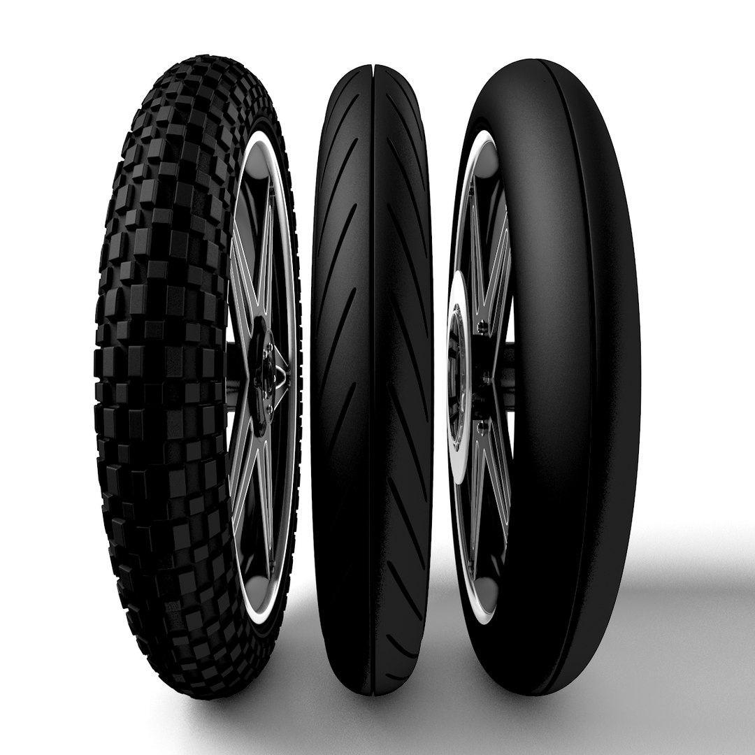 Cinema4d Motorcycle Tire