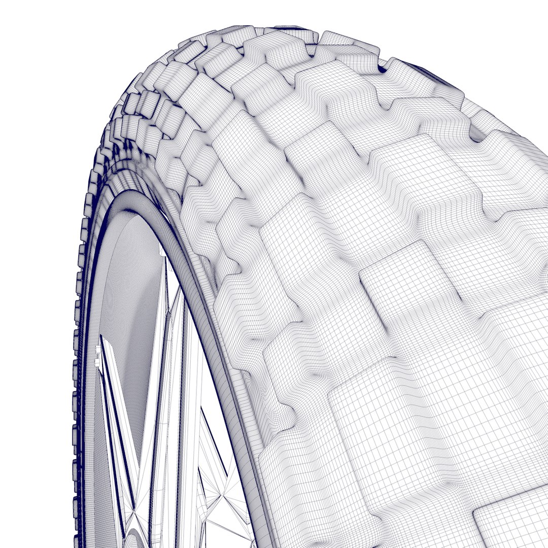 Cinema4d Motorcycle Tire