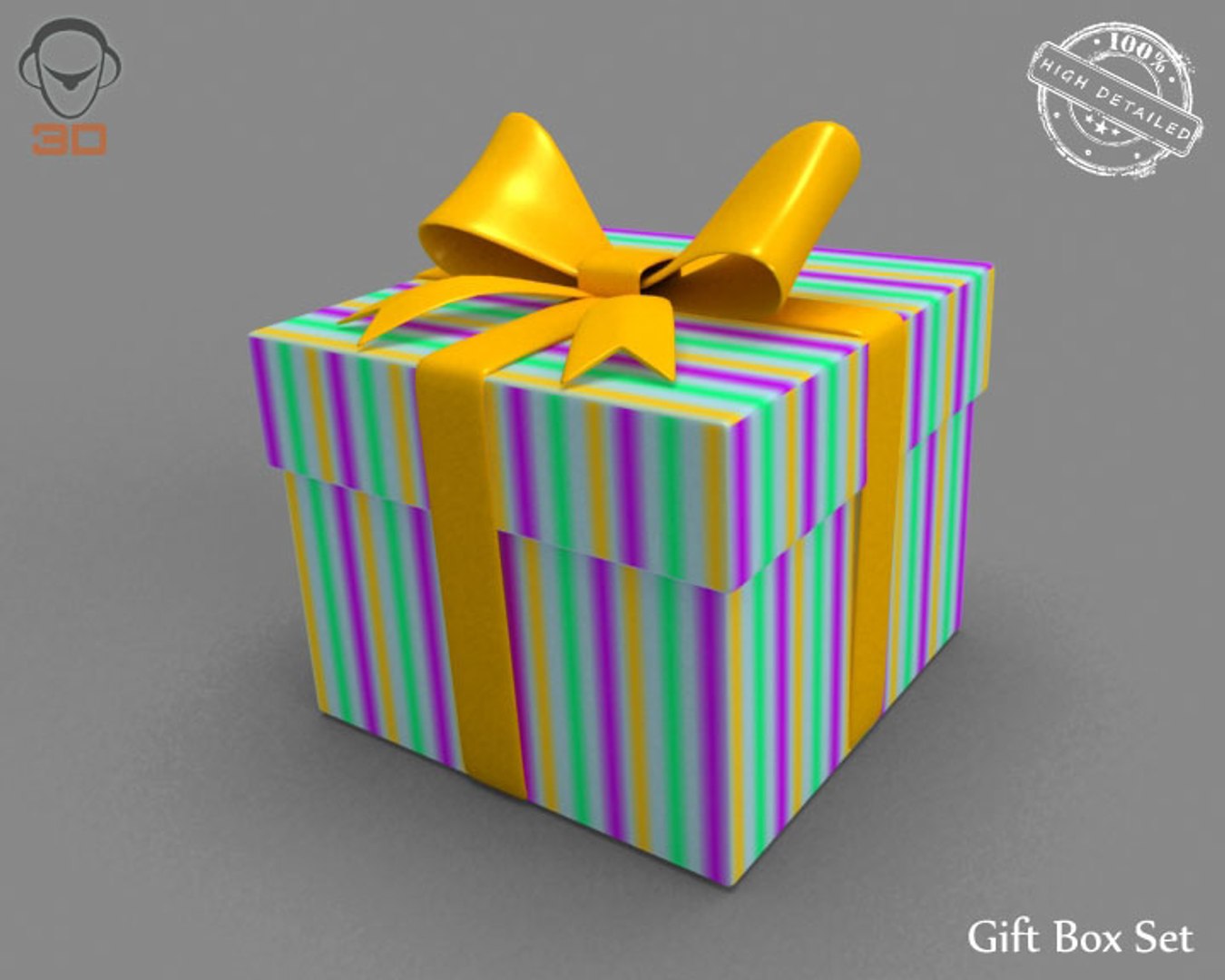 Gift Box Set Obj