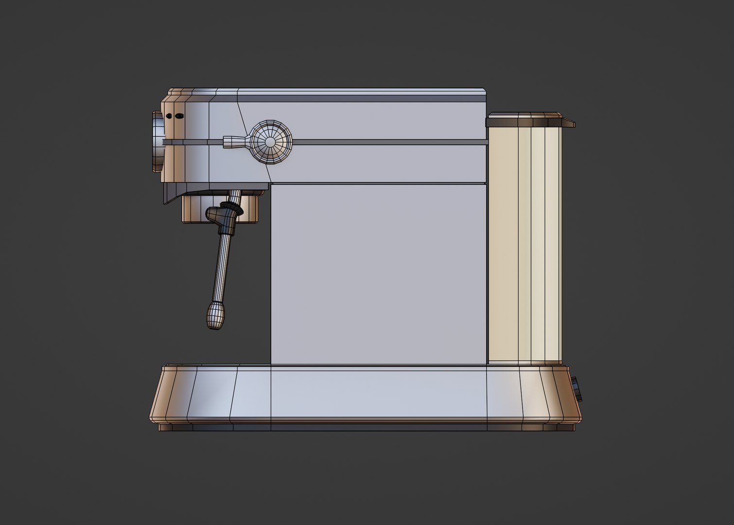 3D Espresso Machine Model - TurboSquid 2306398
