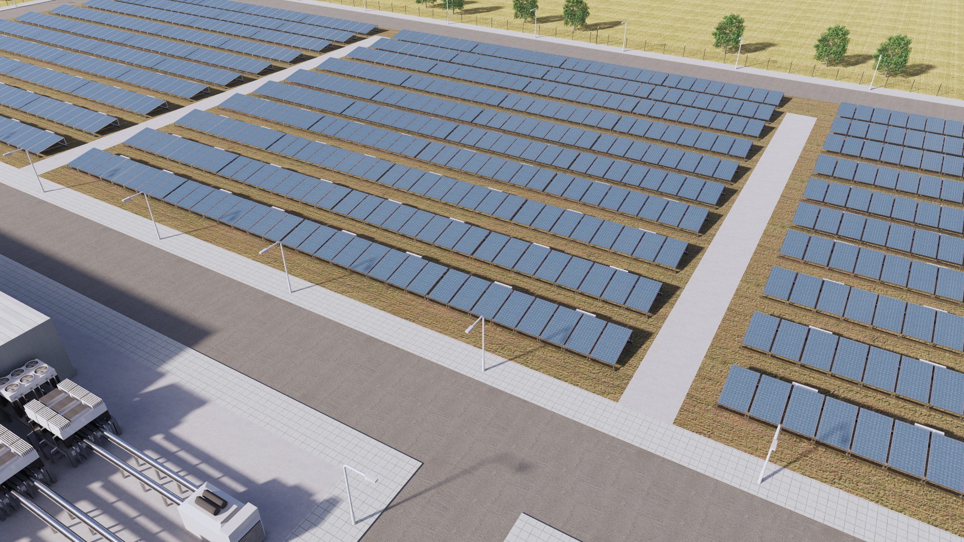 Apple Data Center Building with Interior 3D model - TurboSquid 2112073