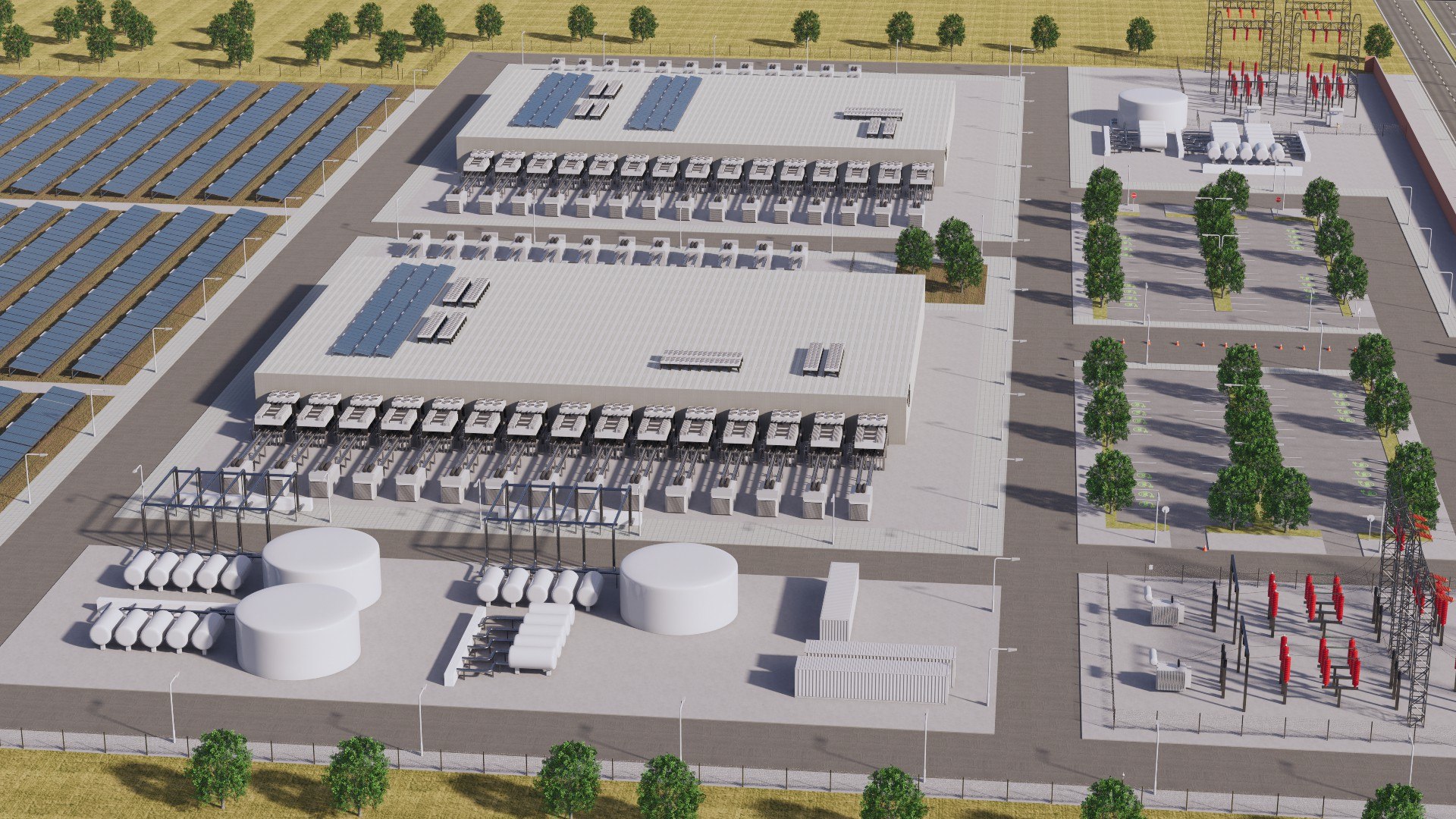 Apple Data Center Building with Interior 3D model - TurboSquid 2112073