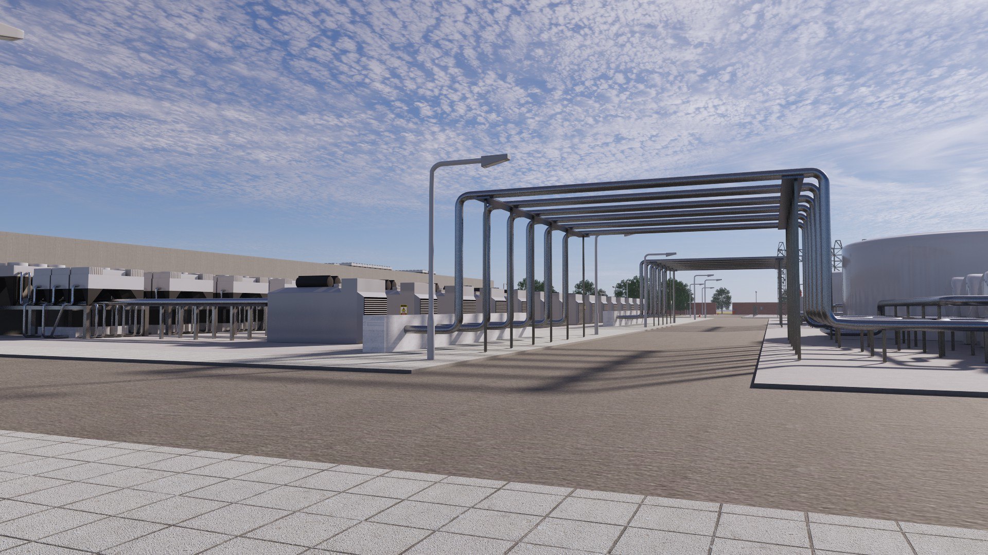 Apple Data Center Building with Interior 3D model - TurboSquid 2112073