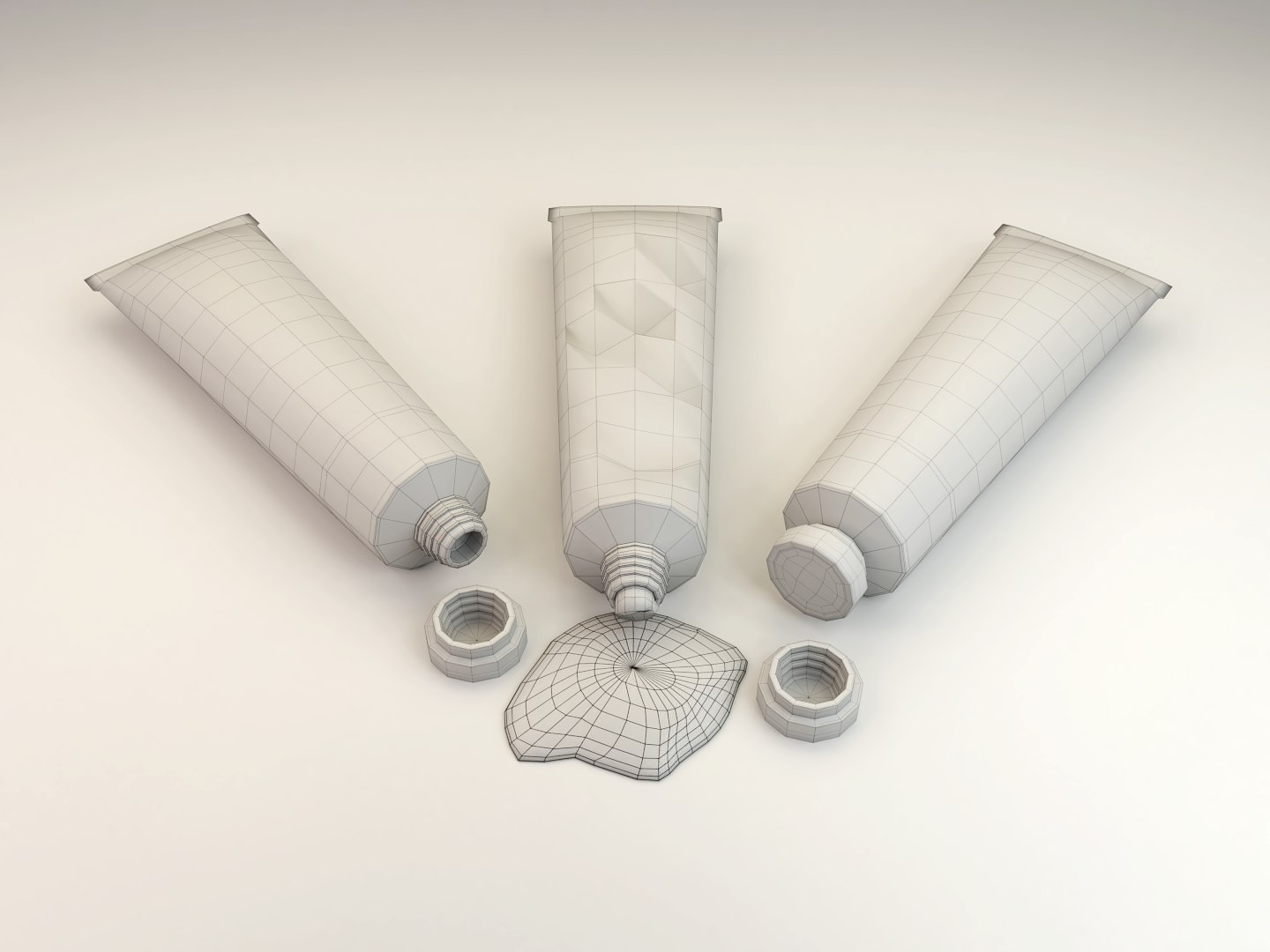 Tube Paint 3D Model - TurboSquid 1268976