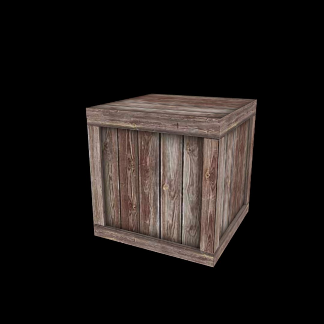 Free 3ds Model Crate