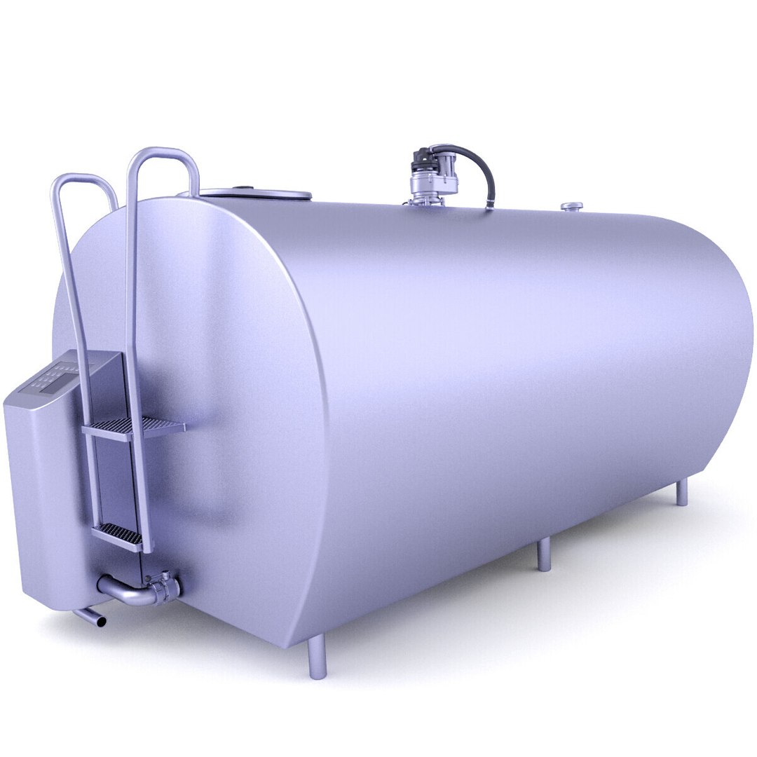 Milk Cooler Tank 4 3D Model - TurboSquid 1761043