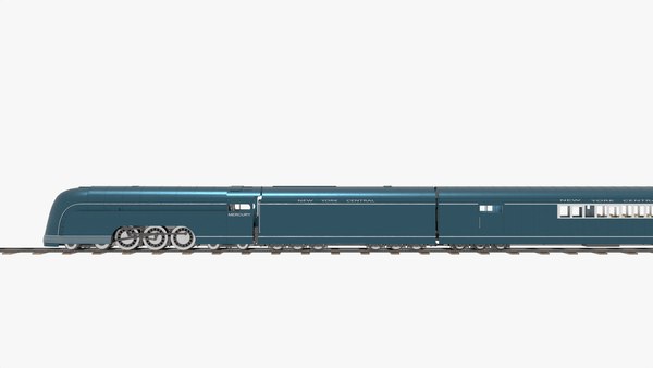 New York Central Mercury 4-6-2 3D model - TurboSquid 2046709