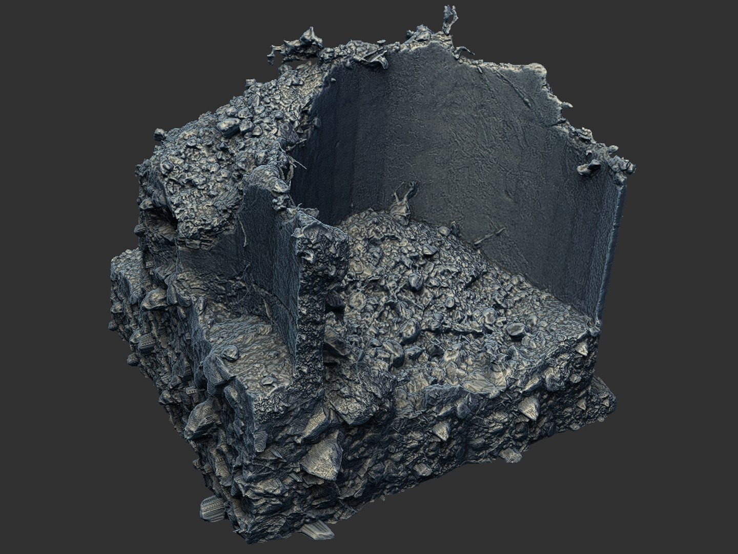 3D Model Concrete Rubble - TurboSquid 1722781